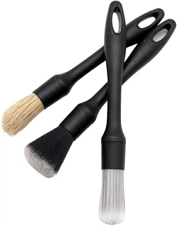 【楽天市場】【半額クーポン】 3本セット 洗車ブラシ ディテールブラシ ホイールクリーナーブラシ 柔らかい ディテールブラシ パーツクリーニングブラシ 洗車用ブラシ タイヤワックス タイヤ掃除 ...