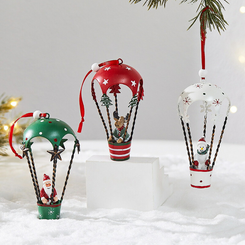 【楽天市場】クリスマス オーナメント 飛行機 熱気球 室内外 卓上 サンタクロース 雪だるま トナカイ クリスマスの雰囲気 置物 飾り物 装飾品 クリスマスプレゼント：Monuso