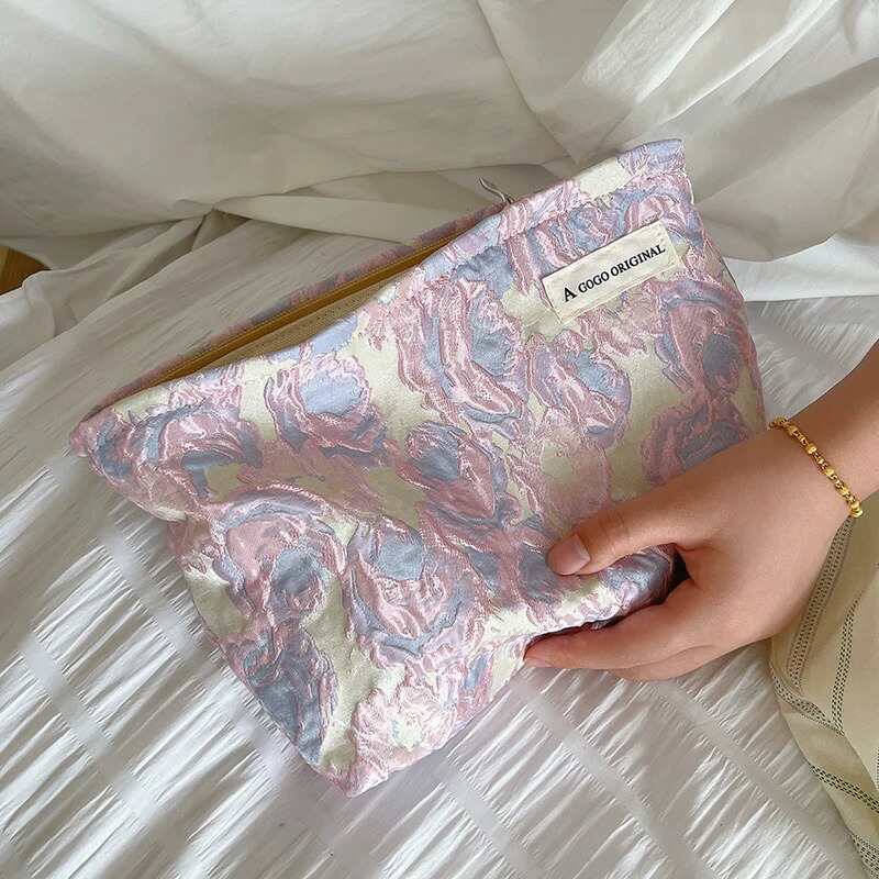 【楽天市場】ポーチ 小物入れ 可愛い 柄 花柄 化粧ポーチ おしゃれ メイクポーチ かわいい ト コンパクト 収納 整理 自立 メイク コスメ プレゼント バッグインバッグ PaBin：Monuso