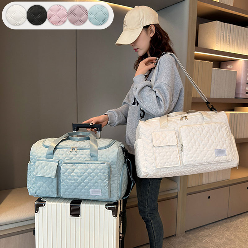 【楽天市場】ボストンバッグ メンズ レディース 2WAY 斜め掛け/手提げ 大容量 軽量 スポーツバッグ 大容量 旅行 修学旅行 シューズ収納付き 乾湿分離ポケット付き 機内持込 ダッフル ...