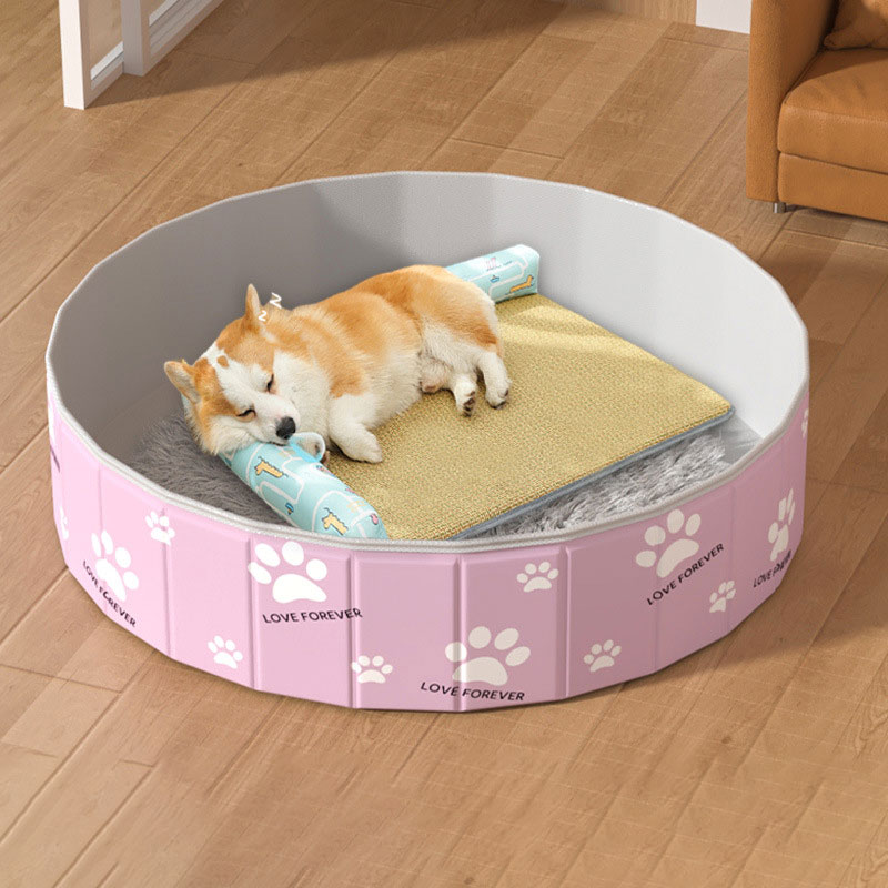 【楽天市場】子供用プール 折りたたみ式プール 空気入れ不要 ペットプール 水遊びプール 水遊びプール 丸いプール 収納便利 ビニールプール 家庭用 ベランダ 夏 120*30cm 80 ...