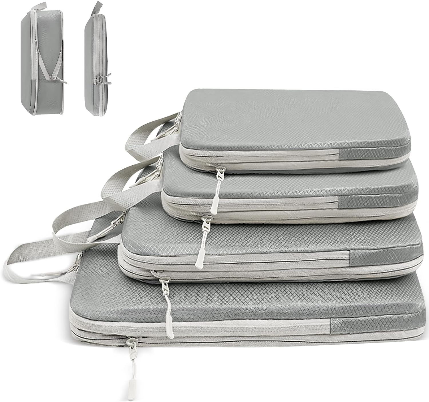 【楽天市場】4点セット 旅行用圧縮袋 トラベルポーチ 可変スペース 便利旅行圧縮バッグ 衣類仕分け 圧縮袋 旅行 出張 衣類 整理便利グッズ パッキングポーチ スペース節約：Monuso