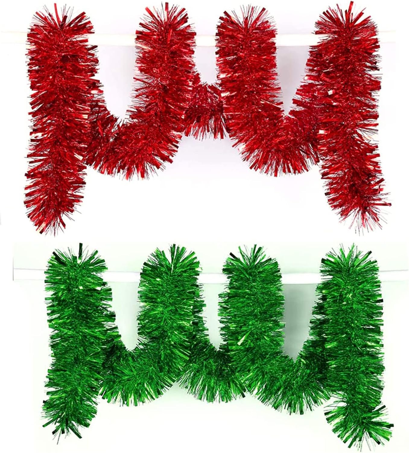 【楽天市場】クリスマス キラキラガーランド メッキモール 10m*9cm 誕生日 部屋 飾り 新年 キラキラモール クリスマスツリー ガーデン装飾籐 藤蔓 パーティー イベント 結婚式 新年会 ...