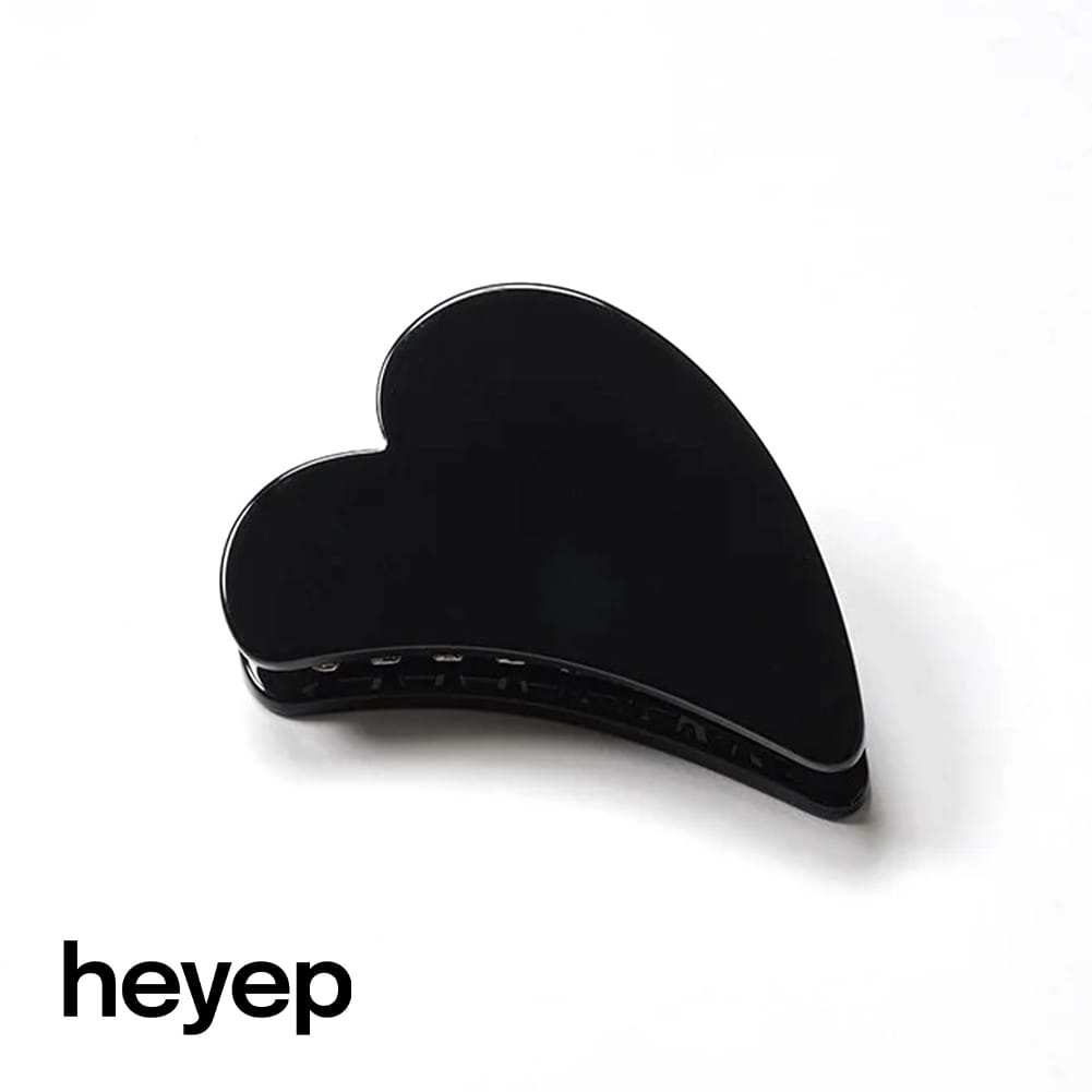 【楽天市場】heyep(ヘイップ)Medium Heart Clip(ミディアム ハートクリップ) ヘアアクセサリー ヘアクリップ ギフト：MOONLOID