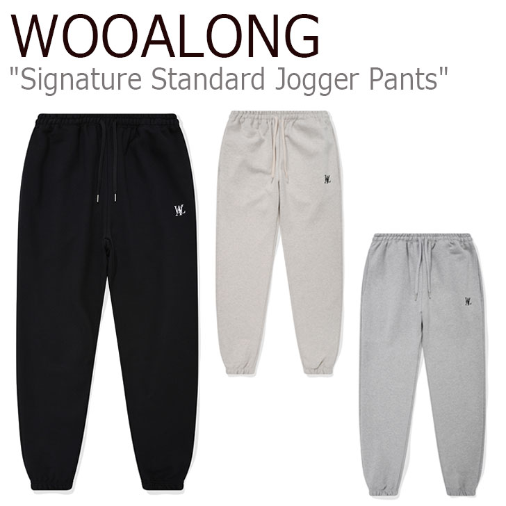 【楽天市場】【即納カラー有/国内配送】ウアロン パンツ WOOALONG メンズ レディース Signature Standard ...