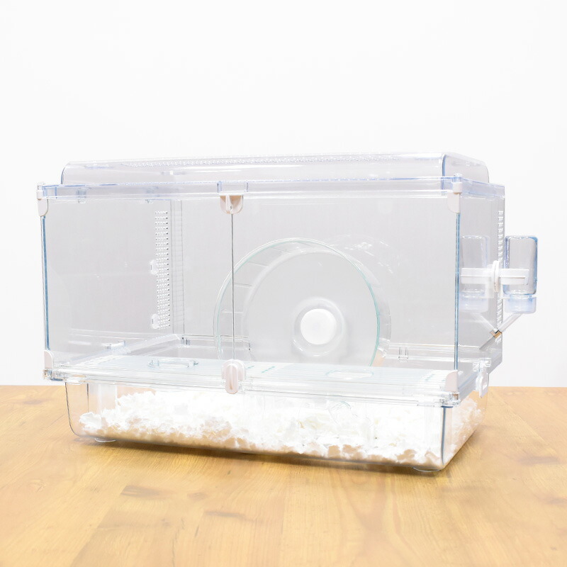 【楽天市場】GEX Harmony 小動物用飼育ケージ グラスハーモニー 450N High ランウェイセットランウェイ・柔ごこち（床材） 付属 450 N ハイタイプ ジェックス：MorePets