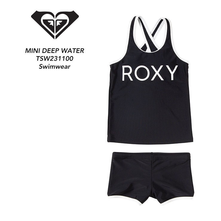 【楽天市場】2023年春夏モデル ROXY ロキシー キッズ MINI DEEP WATER ミニディープウォーター TSW231100 スイムウェア 水着 アウトドア：モアスノー