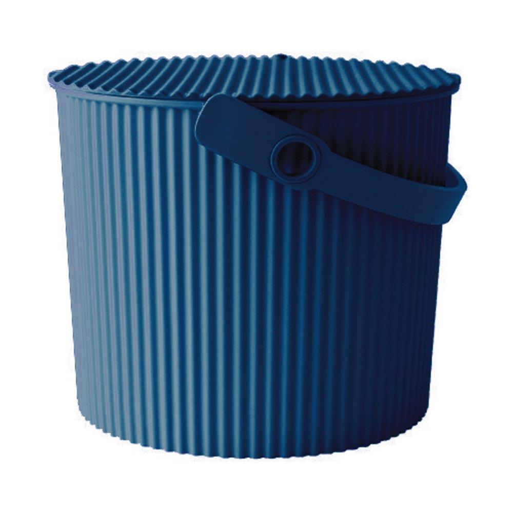 【楽天市場】八幡化成 フタ付きバケツ オムニウッティ ネイビー S 8L sceltevie omnioutil ニュートラル 238041 ...