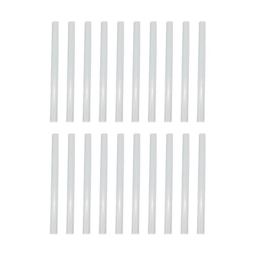【楽天市場】Mesanda グルースティック ホットメルト 10/20本入り 7mm*200mm/100mm 透明 無臭 柔軟 グルーガン 高温 ホットボンドガン ピタガン替え用 通用 強力 ...