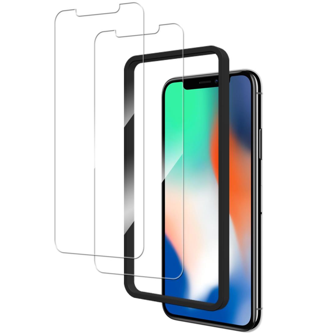 【楽天市場】【2枚セット】ガイド枠付き KPNS 日本素材製 強化ガラス iPhoneX/iPhoneXS / iPhone11 pro 用 ガラスフィルム 強化ガラス カバー 保護フィルム ...