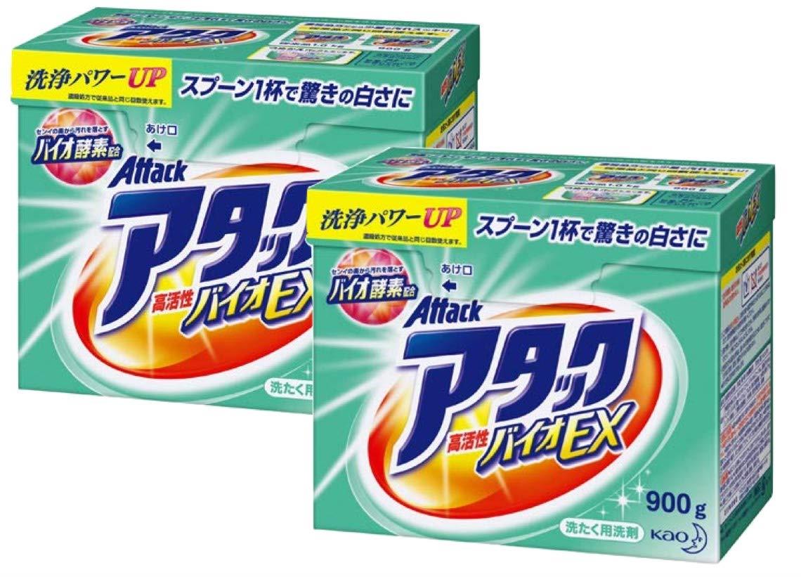 【楽天市場】[2個セット]花王 アタック 高活性バイオEX 本体 900g：morro