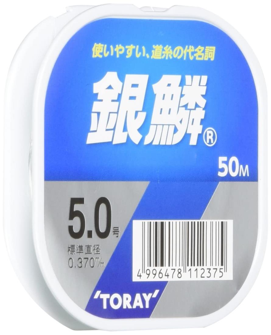 【楽天市場】東レ(TORAY) ライン 銀鱗 50m単品 5号：morushop楽天市場店