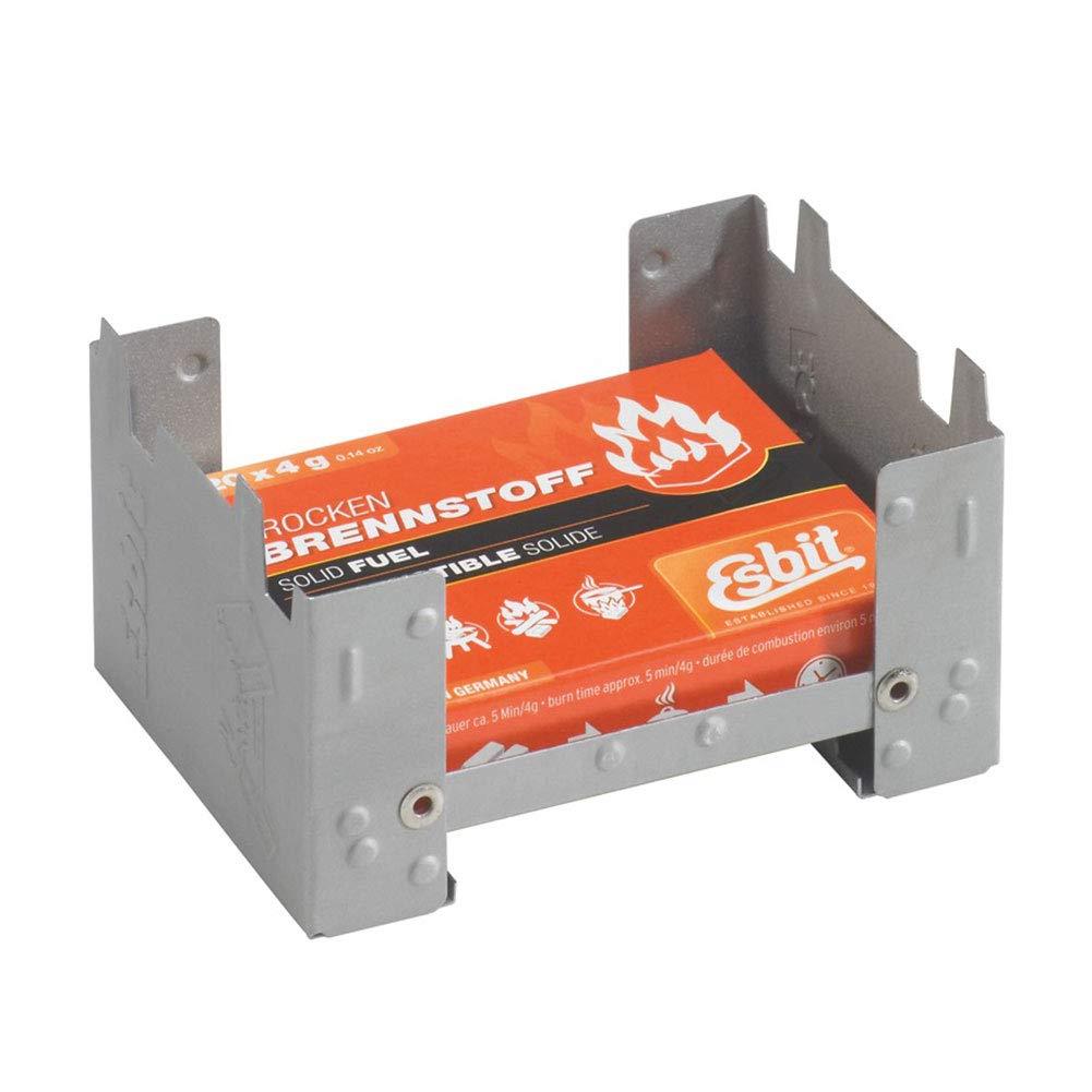 【楽天市場】Esbit(エスビット) ポケットストーブミリタリー(固形燃料14g×6個付) ES21920000：morushop楽天市場店