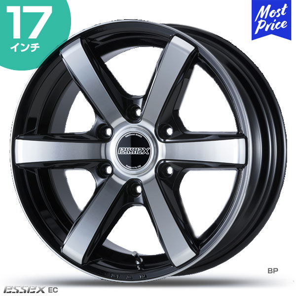 【楽天市場】CRS ESSEX エセックス ハイエース ホイール EC EC-17 17インチ 6.5J 38 6-139.7 ホイール1本 | ハイエース 200系 HIACE レジアス ...
