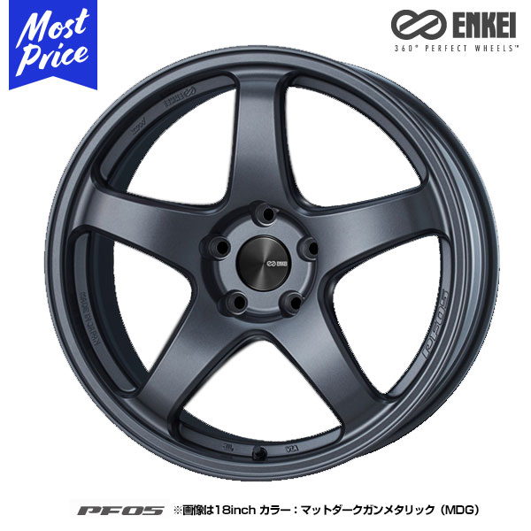 【楽天市場】ENKEI エンケイ パフォーマンスライン PF05 ピーエフ ゼロファイブ 17インチ 7.0J 45 5-114.3 フェイスタイプ：F ホイール1本 | 軽量 アルミホイール ...