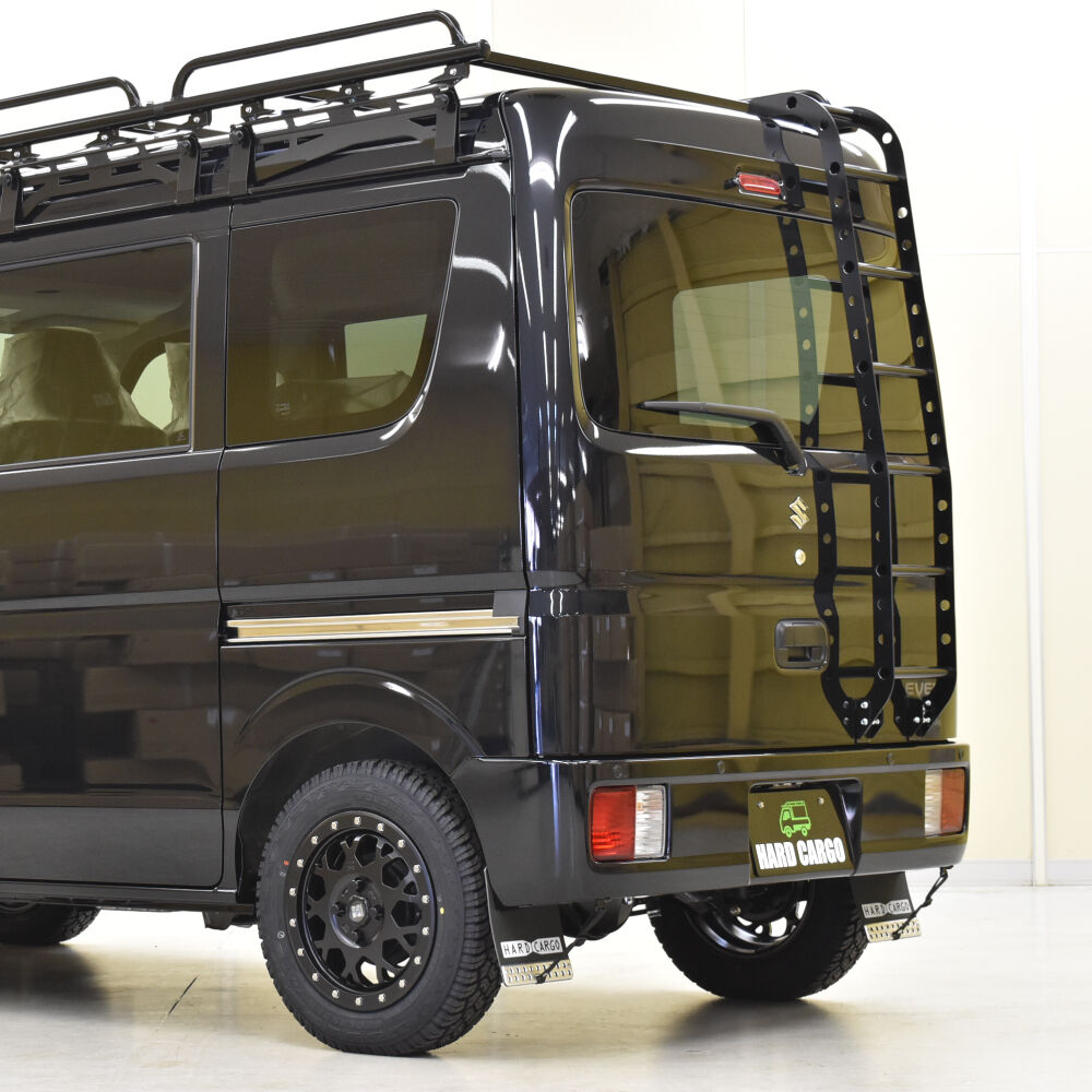 【楽天市場】ハードカーゴ HARD CARGO ラダー エブリイバン DA17V エブリイワゴン DA17W 【2003200】 | バン ...