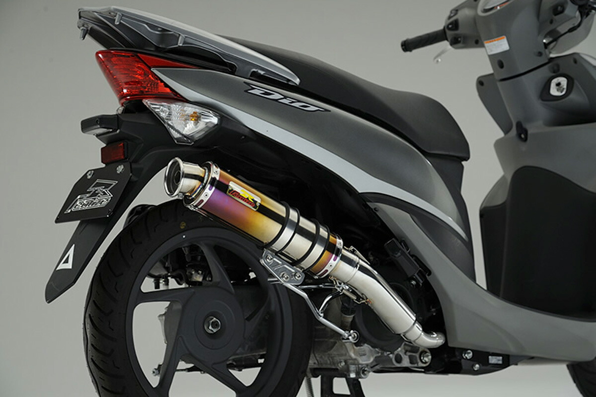 【楽天市場】REALIZE Dio110 [JF31] EXIST（イグジスト） Ti チタンマフラー 324-010-01：バイクパーツ MotoJam 楽天市場店