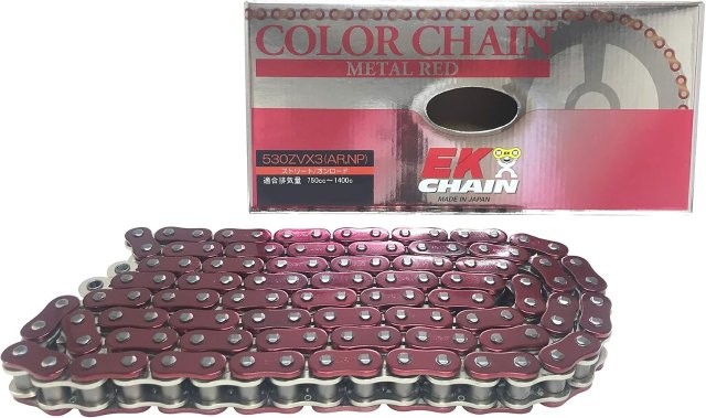 【楽天市場】/江沼チェーン EK チェーン/サイズ : 530ZV-X3(AR;NP)/リンク数 : 136/ジョイント : MLJ ...