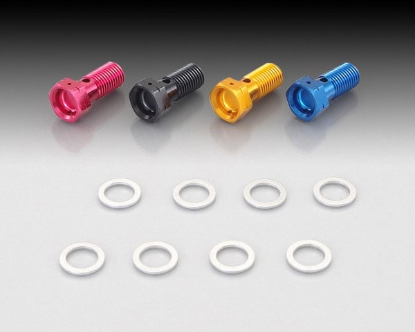 【楽天市場】【抽選で最大100％Pバック】 KITACO キタコ STDアルミバンジョーボルト BL シングル/P1.25 771-0502504：MOTO-OCC 楽天市場店