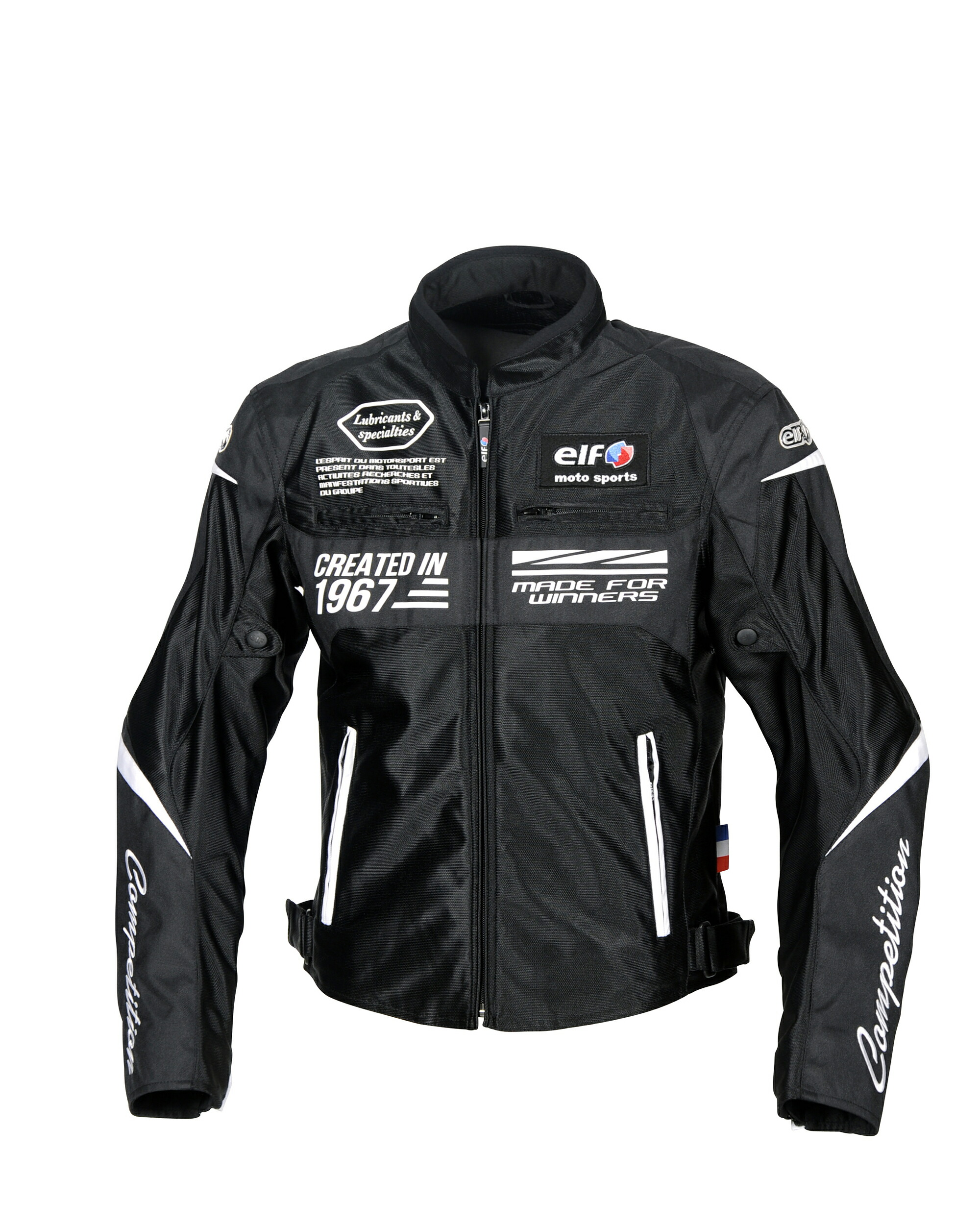 【楽天市場】【5日限定！クーポン配布！】 フラッグシップ(Flagship) エルフ(elf) バイク用 ジャケット 春夏モデル EJ-S103 イデアールメッシュジャケット ブラック ...