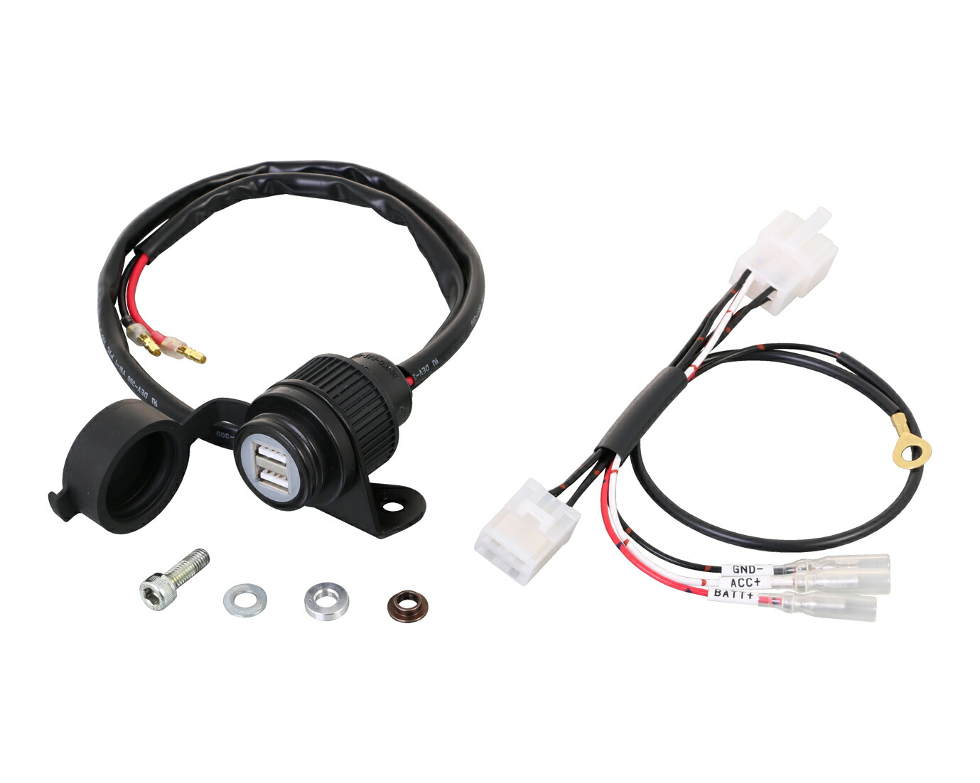 【楽天市場】KITACO キタコ バイク用 USB電源KIT 2ポートタイプ スーパーカブ110(JA44/JA59)・クロスカブ110(JA45/JA60)・スーパーカブ50(FNO ...