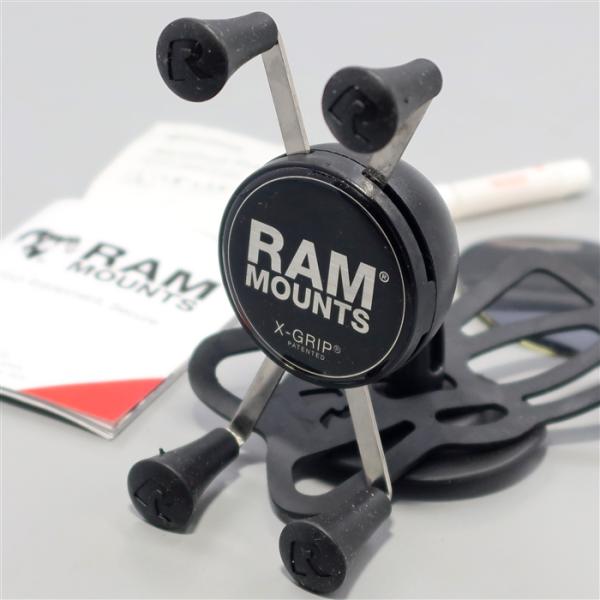 【楽天市場】[展示品 未使用品] ラムマウントセット Xグリップ テザー付き 汎用車載セット アンドロイド/スマートフォン/iPhone ...