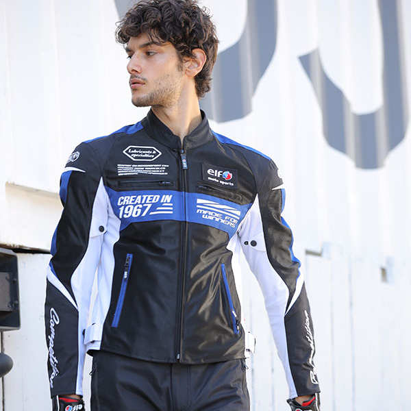 【楽天市場】ELF エルフ EJ-S103 Ideal Mesh Jacket / イデアールメッシュジャケット ブラック/ブラック S～4Lサイズ：モトキチ