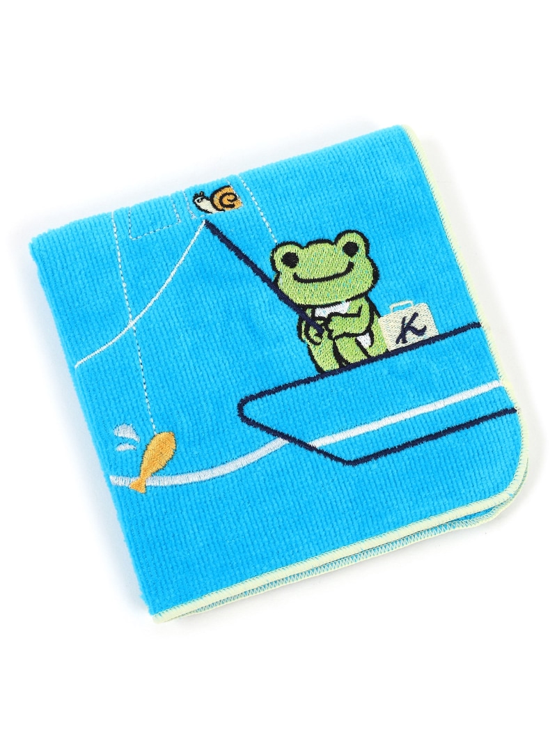 【楽天市場】かえるのピクルス タオルハンカチ BN0009 Kitamura キタムラ ファッション雑貨 ハンカチ・ハンドタオル ブルー[Rakuten Fashion]：Kitamura