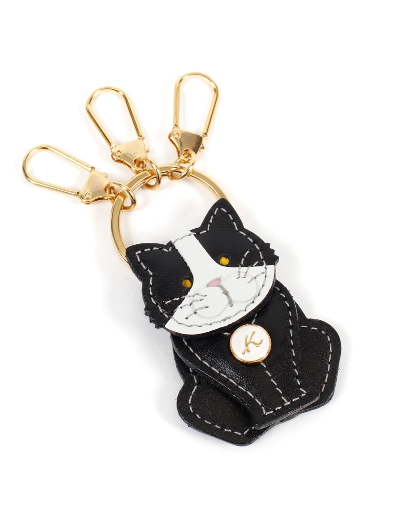 【楽天市場】キーホルダー NH0860 Kitamura キタムラ ファッション雑貨 チャーム・キーチェーン ブラック【送料無料】[Rakuten Fashion]：Kitamura