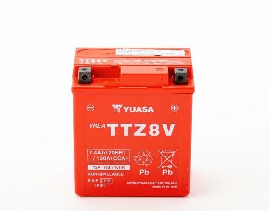 【楽天市場】台湾YUASA バッテリー YTZ8V/GTZ8V互換 液入 充電済 TTZ8V：モトパーツ 楽天市場店