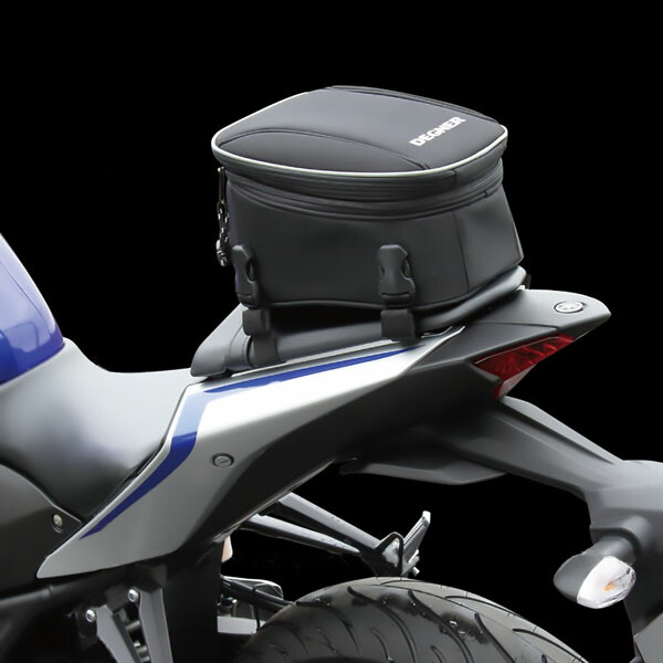 【楽天市場】デグナー (DEGNER) NB-150 容量可変式シートバッグ ブラックパイピング：モトパーツ 楽天市場店