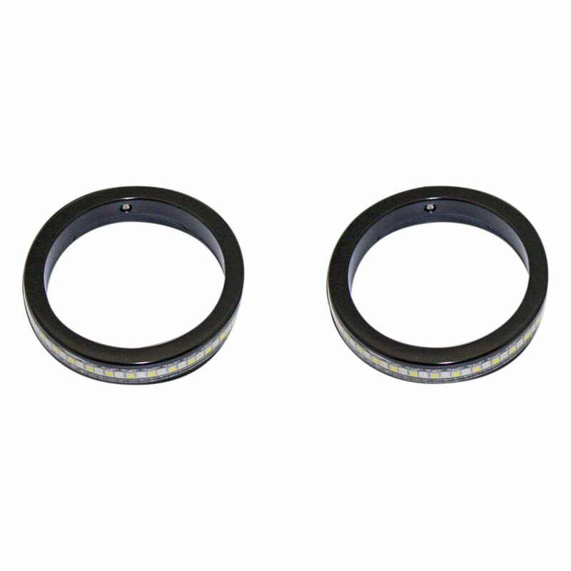 【楽天市場】Custom Dynamics WRAP-AROUNDS LEDウィンカー 43mm ブラック：モトパーツ 楽天市場店