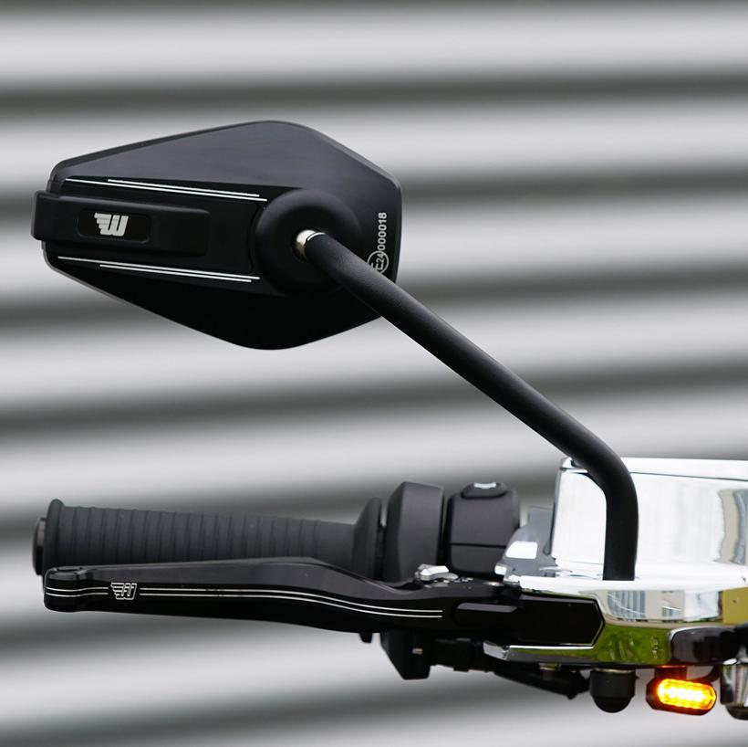 【楽天市場】Wunderkind・ミラー・BMW R18 20-・2-stripes・右側・車検対応：モトパーツ 楽天市場店