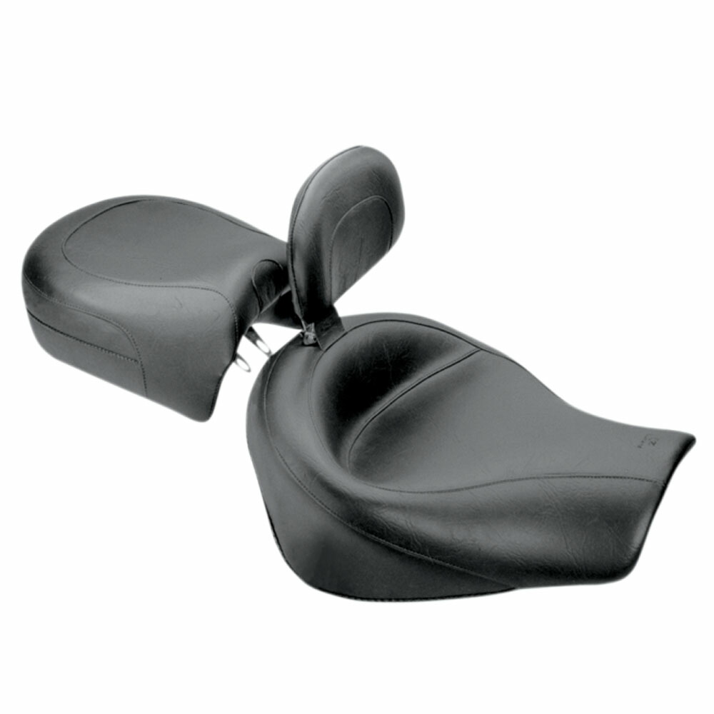 【楽天市場】MUSTANG ワイドツーリングシート With Driver Backrest (VINTAGE) GL1500 ...