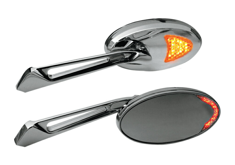 【楽天市場】RIVCO PRODUCTS カスタムLEDミラー クローム：モトパーツ 楽天市場店