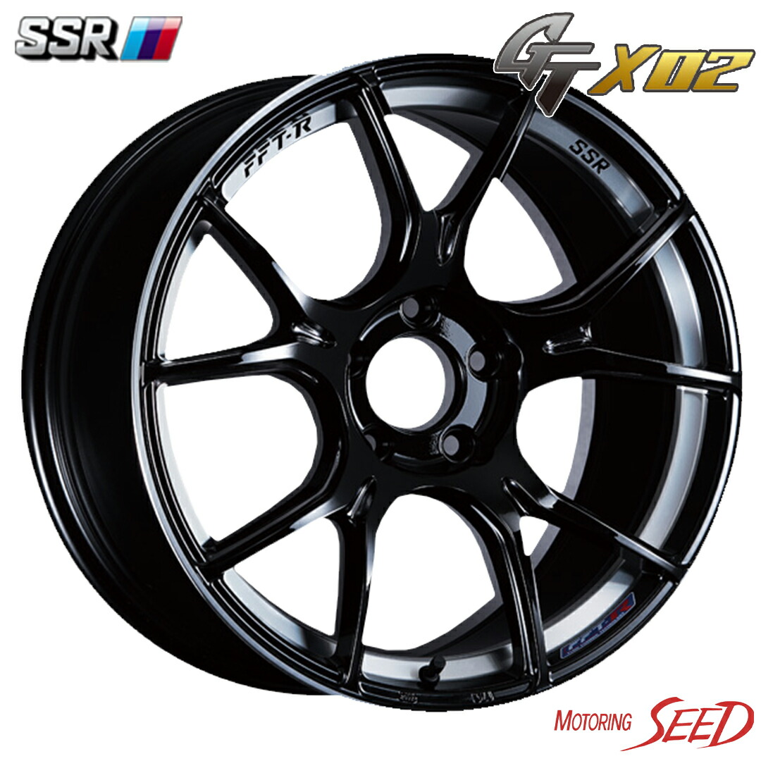 【楽天市場】【CR-V等に】SSR GT X02 17×7J 5H 114.3 +53 × YOKOHAMA ADVAN Sport V105 235/65R17 サマータイヤホイール4本 ...