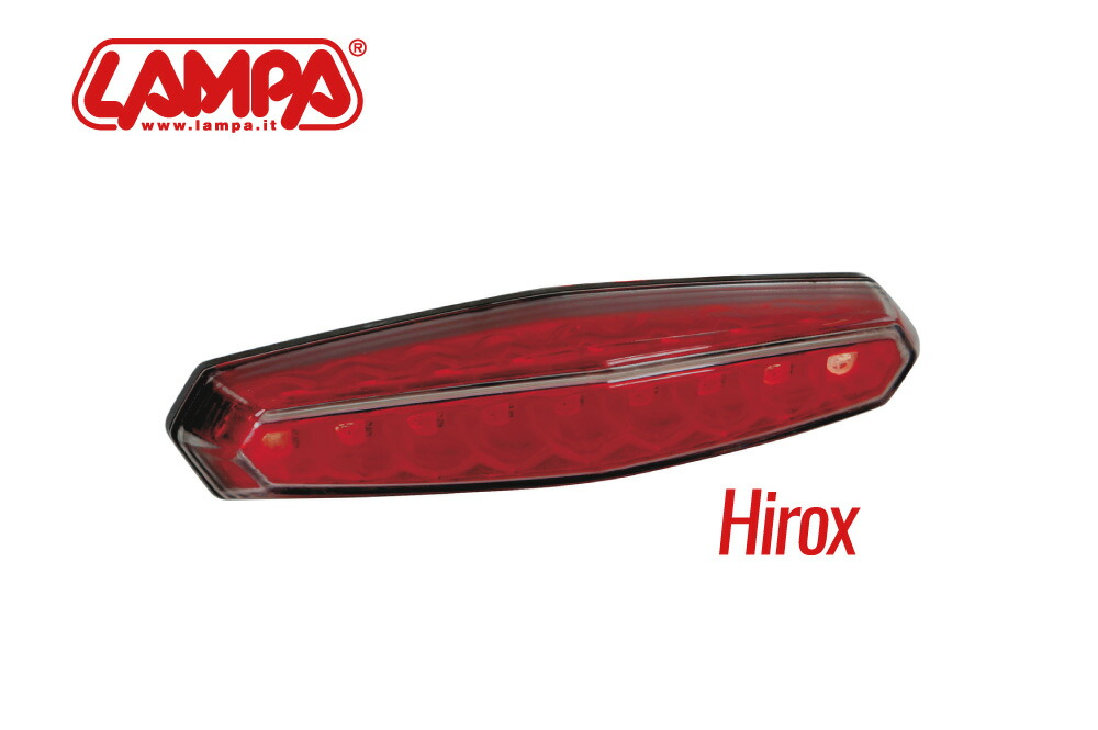 【楽天市場】LAMPA(ランパ) Hirox 汎用 LEDテールランプ 12V：MOTOSALON