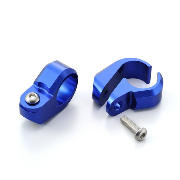 【楽天市場】デイトナ 99441 アクセサリークロスバー用クランプセット ブルー：二輪用品店 MOTOSTYLE 楽天市場店
