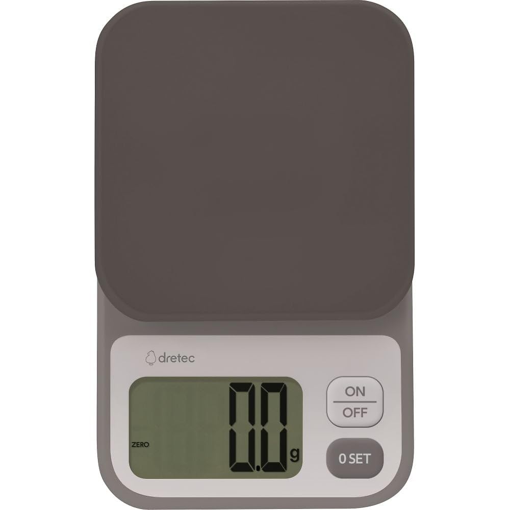 【楽天市場】 送料無料 代引・同梱不可 ドリテック(dretec) デジタルスケール 2kg KS-740BR 0.1g ブラック エクレ：Mount Plus