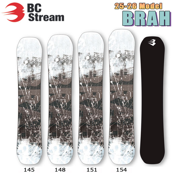 【楽天市場】【予約】 25-26 ビーシーストリーム ブラフ BC STREAM BRAH スノーボード 板 25-26-BO-BST ...