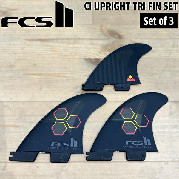 【楽天市場】FCS2 フィン FCS II CI UPRIGHT PC BLACK/FLAME TRI RETAIL FINS アルメリック 3枚set トライフィン サーフィン フィン：MOVE
