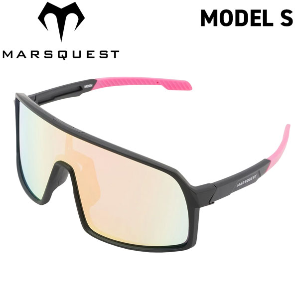 【楽天市場】マーズクエスト モデルエス カーボンブラックxネオンローズ MARSQUEST MODEL S Carbon Black x Neon Rose 眼鏡 サングラス：MOVE