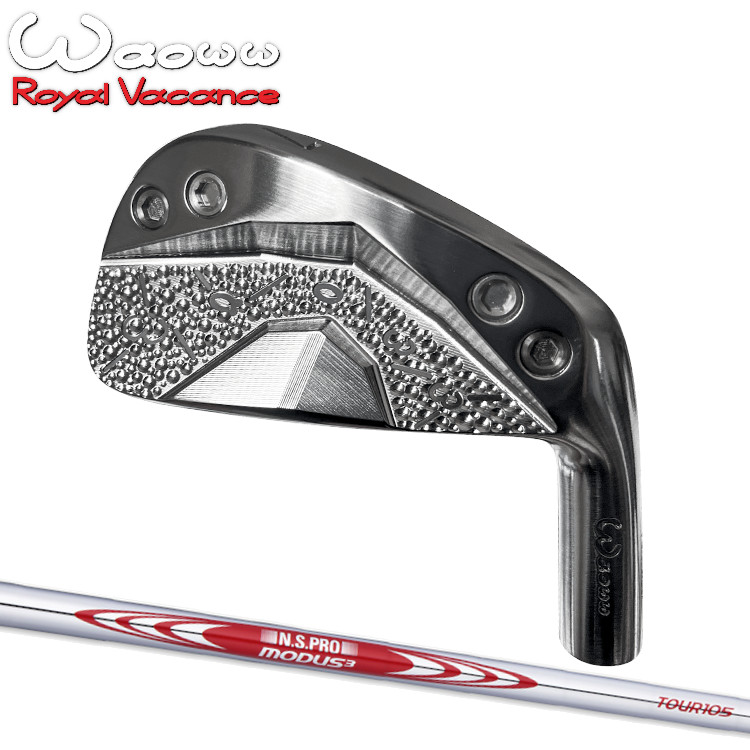【楽天市場】waoww RV-555 IRON MB ワオ アイアン 6本セット（＃5～PW） 日本シャフト N.S.PRO MODUS3 ...