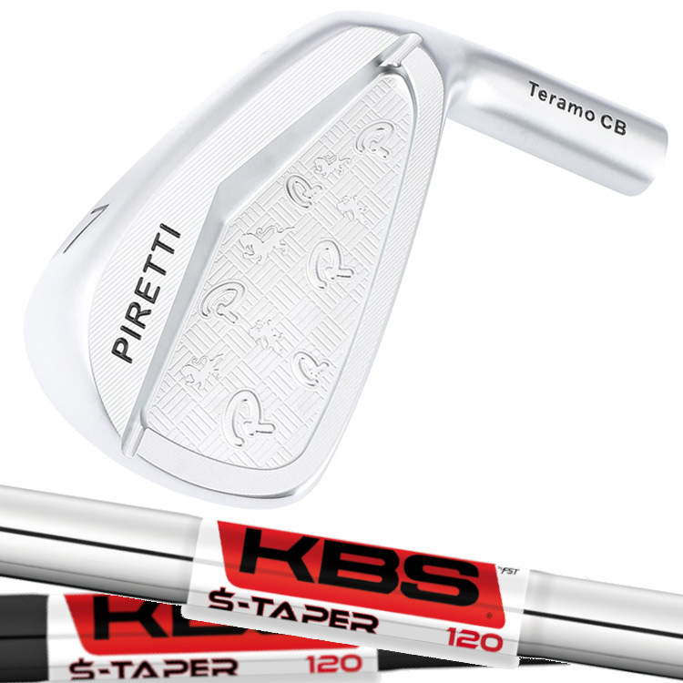 【楽天市場】Piretti Teramo CB Iron ピレッティ アイアン 6本セット（＃5～PW） KBS S-TAPER スチールシャフト：MOVING GOLF