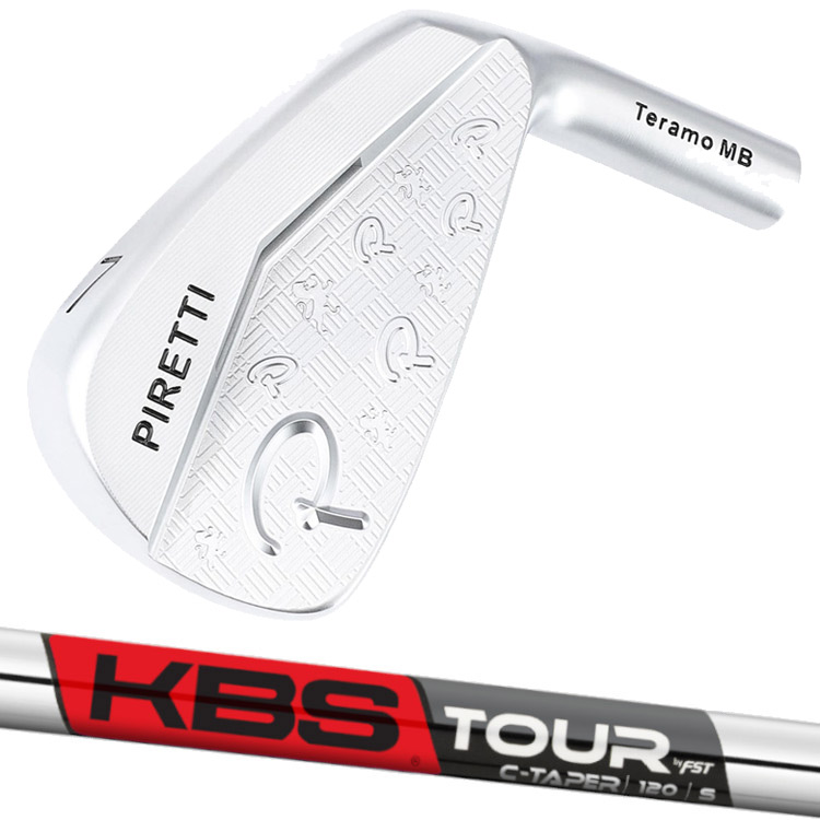 【楽天市場】Piretti Teramo MB Iron ピレッティ アイアン 6本セット（＃5～PW） KBS C-TAPER スチールシャフト：MOVING GOLF