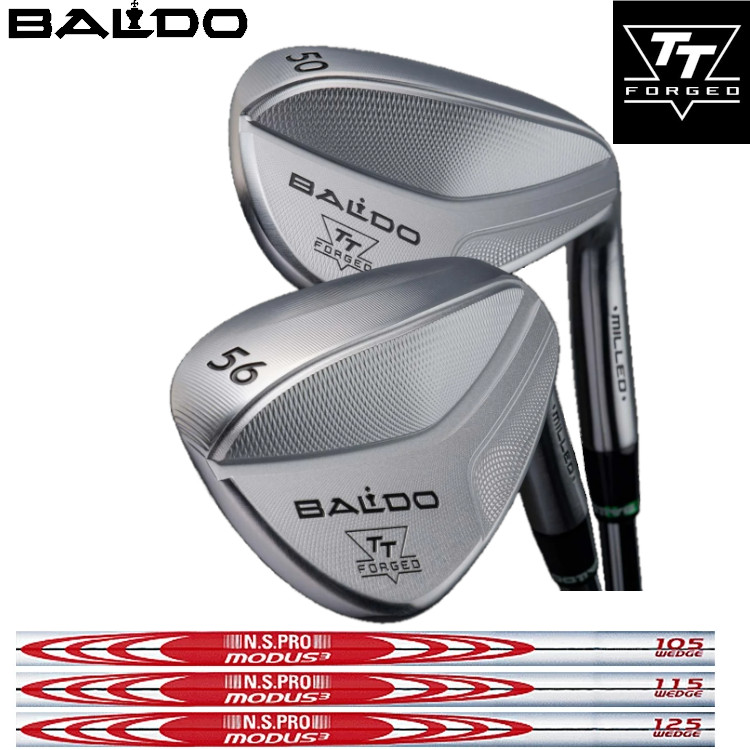 【楽天市場】BALDO TT FORGED MILLED WEDGE TOUR SATIN バルド ウェッジ 日本シャフト N.S.PRO ...