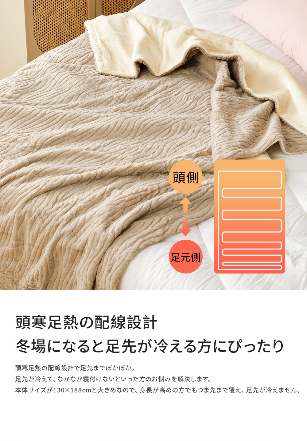 最短翌日配達！【楽天1位★クーポンで8,415円～】【1時間たった0.6円】 電気毛布 掛け敷き 大判 188*130cm 電気ブランケット 膝掛け EPEIOS 12時間 タイマー付き 9 ...