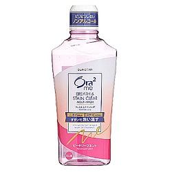 【楽天市場】【サンスター】オーラツーミー ブレス＆ステインクリア マウスウォッシュ ピーチリーフミント 460mL※お取り寄せ商品 【RCP ...