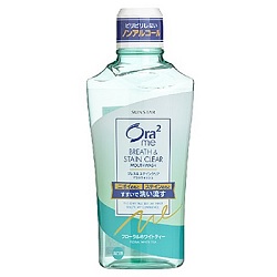 【楽天市場】【サンスター】オーラツーミー ブレス＆ステインクリア マウスウォッシュ フローラルホワイトティー 460mL※お取り寄せ商品：Mプライス