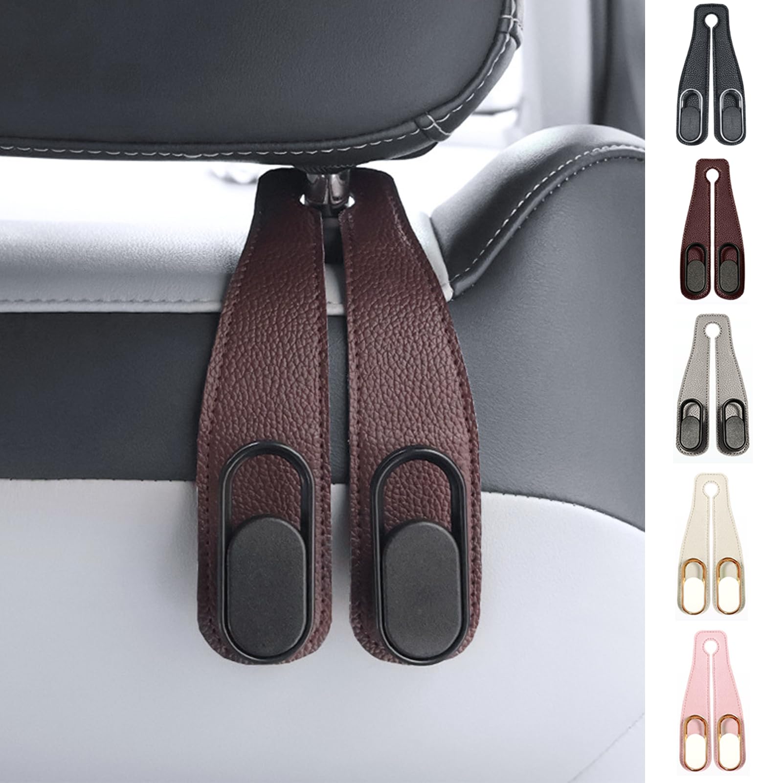 【楽天市場】Caizqbry 車 フック ヘッドレスト 車用シートフック カー用品 便利グッズ 収納 取付け簡単 助手席 後部座席 荷物かけ ...